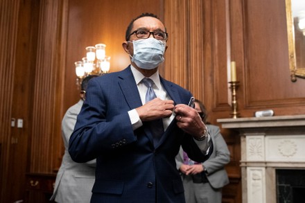 Democratic Representative Maryland Kweisi Mfume Attends Editorial Stock ...