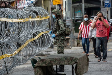Malaysian Army Personnel Guards Entrance Raja Editorial Stock Photo ...