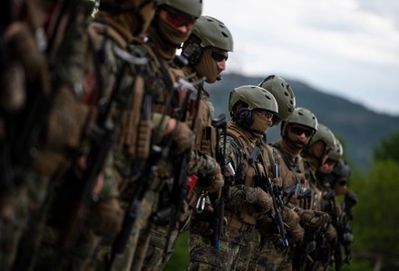 Bulgarian Army Special Forces Drills On Editorial Stock Photo - Stock ...