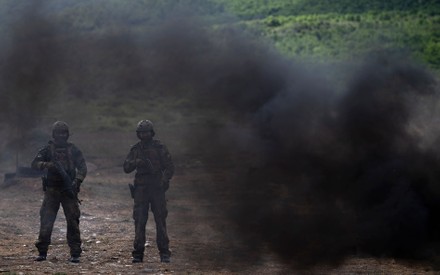 Bulgarian Army Special Forces Drills On Editorial Stock Photo - Stock ...