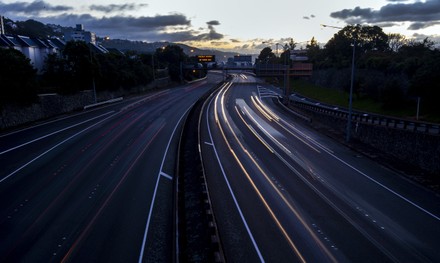 State Highway One Urban Motorway Wellington Editorial Stock Photo ...