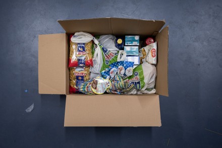 Food Used By Red Cross Realization Editorial Stock Photo - Stock Image ...
