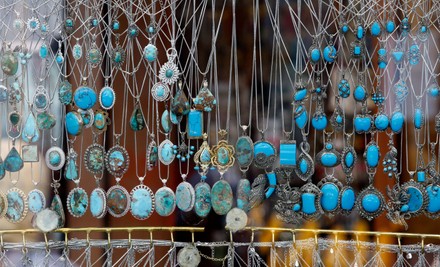 Turquoise gemstone jewellery in Iran, Tehran, Iran Islamic Republic Of ...