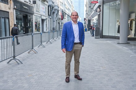 Brussels City Mayor Philippe Close Pictured Editorial Stock Photo ...