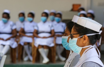Group Sri Lankan Nurses Engage Taking Editorial Stock Photo - Stock ...