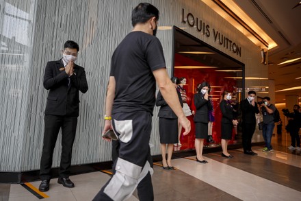 Thai Mall Staff Helps Customers Register Editorial Stock Photo - Stock ...