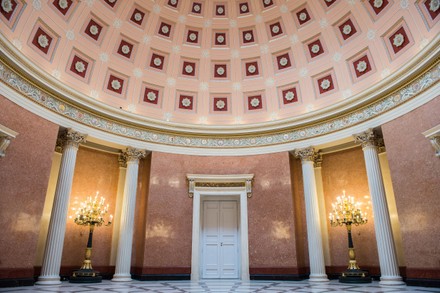 Dome Hall Hungarian National Museum Budapest Editorial Stock Photo ...