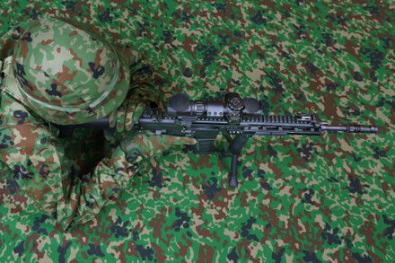 Japanese Type20 556mm Assault Rifle Editorial Stock Photo - Stock Image ...