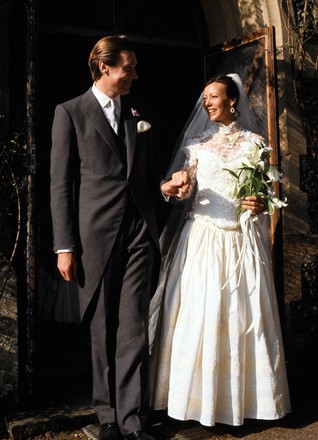 Jenny Agutter Johan Tham Wedding 1990 Redaktionelles Stockfoto ...