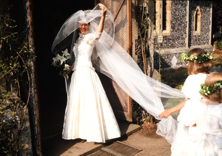 Jenny Agutter Johan Tham Wedding 1993 Editorial Stock Photo - Stock ...