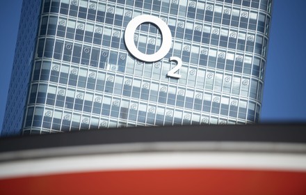 Logo Mobile Operator O2 Visible On Editorial Stock Photo - Stock Image ...