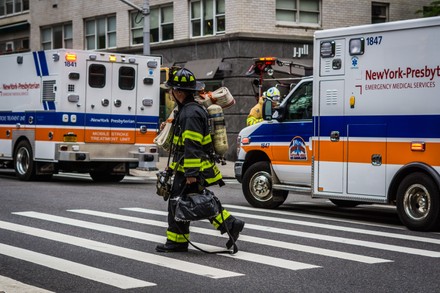 NYC: High-rise residential building fire, New York City, New York ...