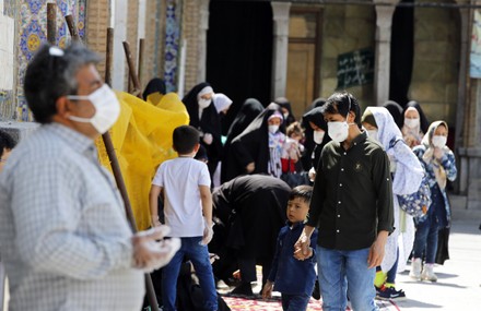 Iranian People Visit Abdol Azim Holy Editorial Stock Photo - Stock ...