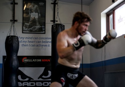 Mma Fighter Brian Moore Who Competes Editorial Stock Photo - Stock ...