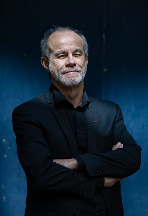 Francocolombian Scientist Professor Carlos Moreno Poses Editorial Stock ...