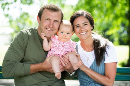 Wales Rugby Player Hadleigh Parkes Wife Editorial Stock Photo - Stock ...