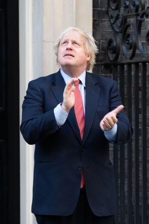 Boris Johnson Front 10 Downing Street Editorial Stock Photo - Stock ...