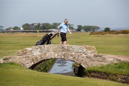 Famous Swilken Bridge Golfers Get Play Editorial Stock Photo - Stock ...