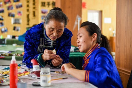 China Inner Mongolia Alxa Embroidered Thangka - 29 May 2020 Stock ...