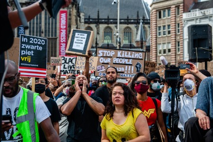 Man Seen Shouting During Speeches Protests Editorial Stock Photo ...