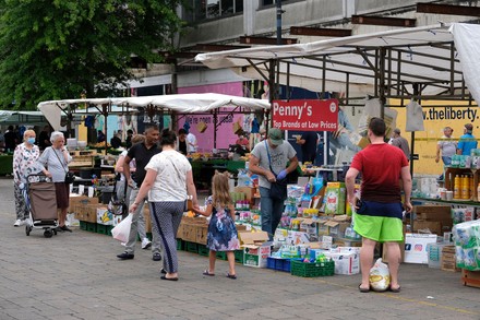 Romford Market Reopens First Time Since Editorial Stock Photo - Stock ...