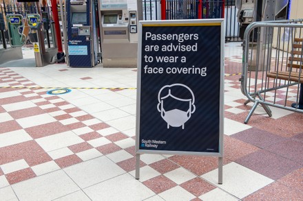 Passenger Sign Windsor Eton Riverside Station Editorial Stock Photo ...