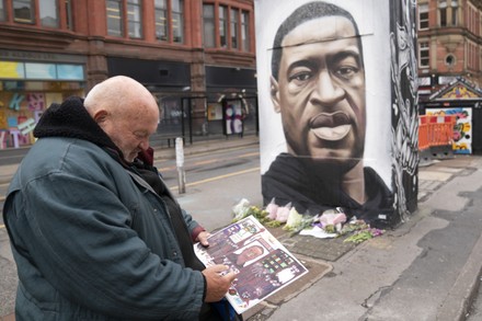Local Artist Elton Darlo Makes Artwork Editorial Stock Photo - Stock ...
