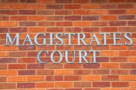Slough Magistrates Court Berkshire Has Temporary Editorial Stock Photo ...
