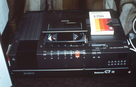 Betamax Video Cassette Recorder Editorial Stock Photo - Stock Image ...