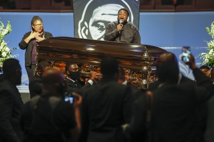 Pallbearers Recess Out Church Casket Following Editorial Stock Photo ...