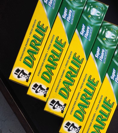 Tubes Darlie Toothpaste Displayed Sale Supermarket Editorial Stock ...