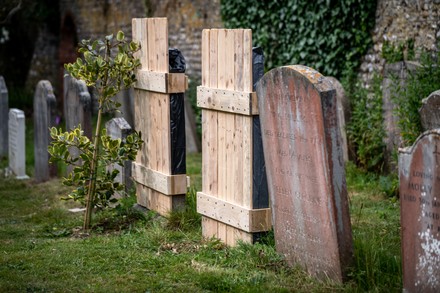 Gravestone Music Hall Singer Gh Elliott Editorial Stock Photo - Stock ...