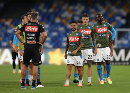 Napoli v Inter Milan, Coppa Italia, Football, Stadio San Paolo, Naples ...