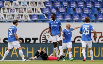Darmstadts Team Celebrates 32 Lead During Editorial Stock Photo - Stock ...