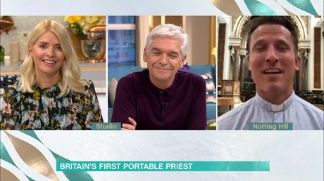 Holly Willoughby Phillip Schofield Pat Allerton Editorial Stock Photo ...