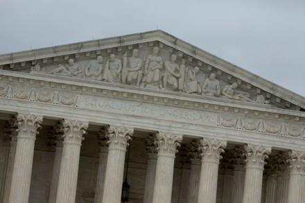 Supreme Court Stands Washington Dc Us Editorial Stock Photo - Stock ...