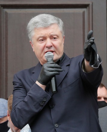 Former President Ukraine Petro Poroshenko Talks Editorial Stock Photo ...
