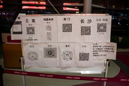 Board Health Qr Codes Major Cities Editorial Stock Photo - Stock Image ...