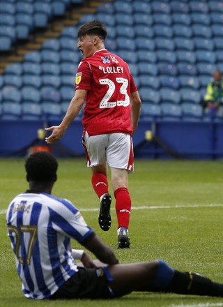 Nottingham Forests Joe Lolley Celebrates His Editorial Stock Photo ...