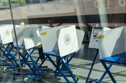 Early Primary Voting Places Opened Nyc Editorial Stock Photo - Stock ...