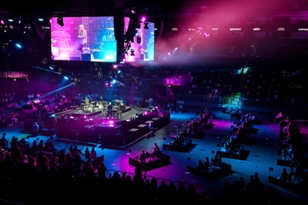 Spectators Attend First Music Concert Acrylic Editorial Stock Photo ...