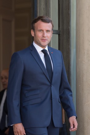 French President Emmanuel Macron Editorial Stock Photo - Stock Image ...