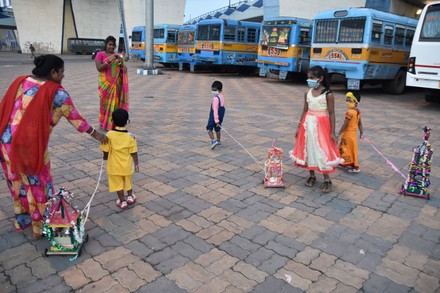 Children Their Parents Celebrating Privately Rath Editorial Stock Photo ...