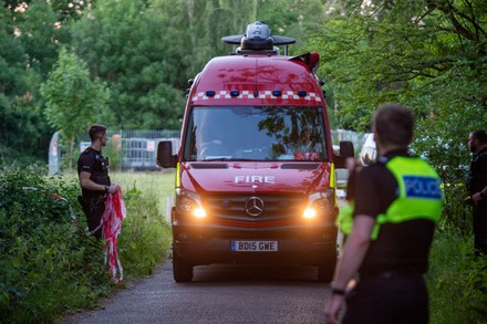 Incident Responce Unit Departs Scene Close Editorial Stock Photo ...