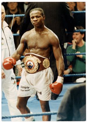Chris Eubank Boxer 1991 Chris Eubank Editorial Stock Photo - Stock ...