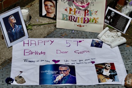 Tributes Left Near Mill Cottage George Editorial Stock Photo - Stock ...