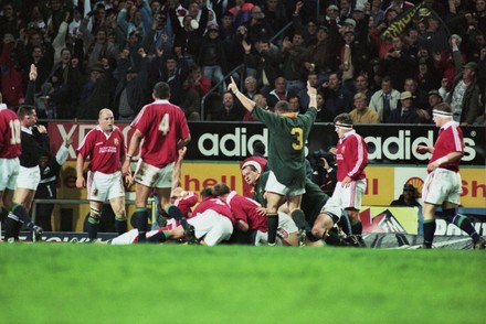 Springbok Adrian Garvey 3 Celebrates First Editorial Stock Photo ...