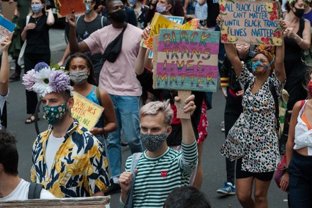 Thousands Transgender People Their Supporters March Editorial Stock ...