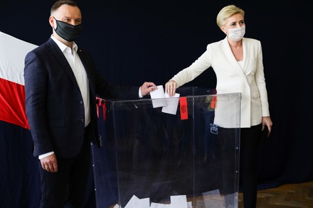 __COUNT__ President Andrzej Duda and First Lady Agata Kornhauser-Duda ...