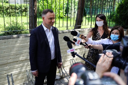 President Poland Andrzej Duda Polands First Editorial Stock Photo ...